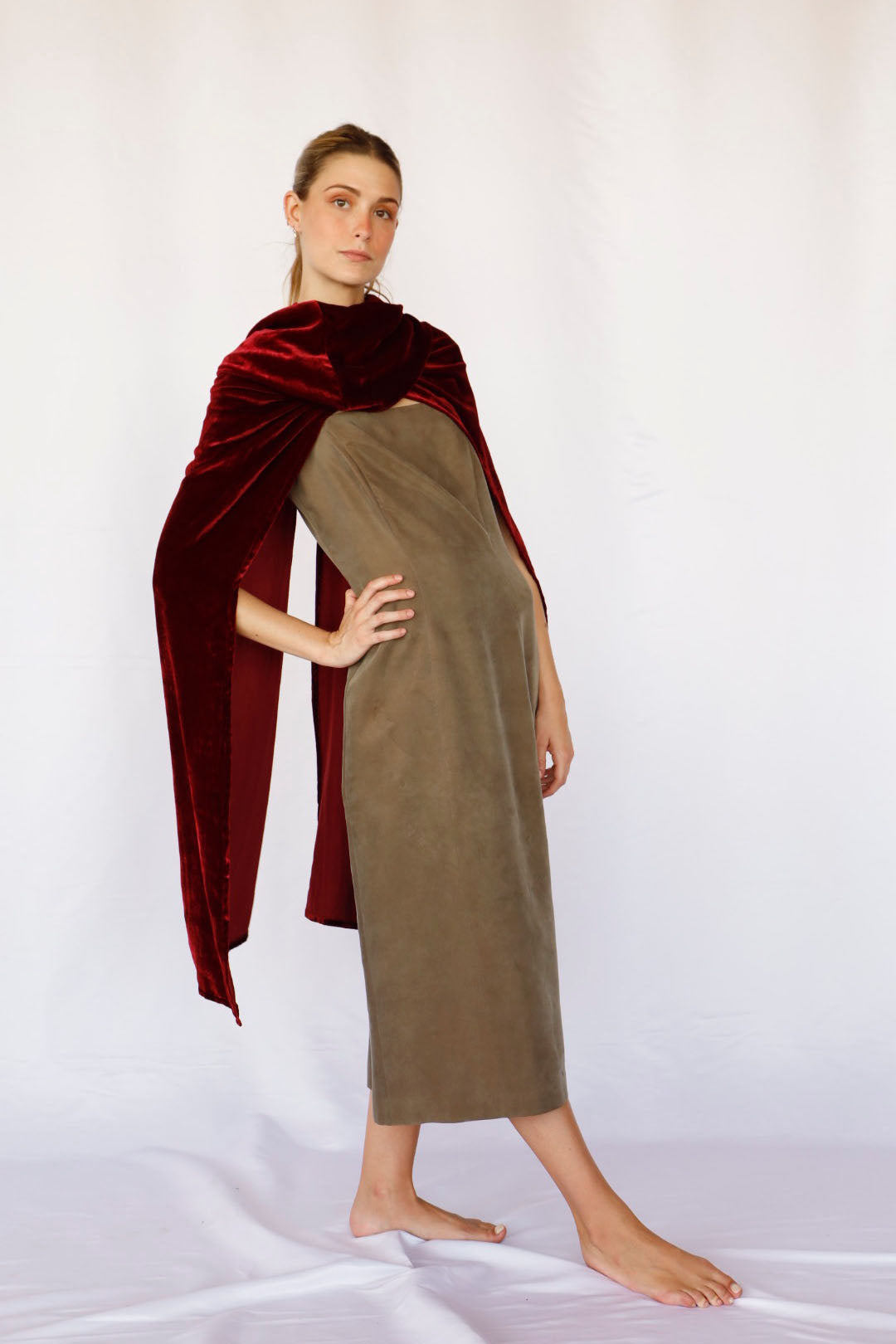 Capa Narciso granate – unpradorosa